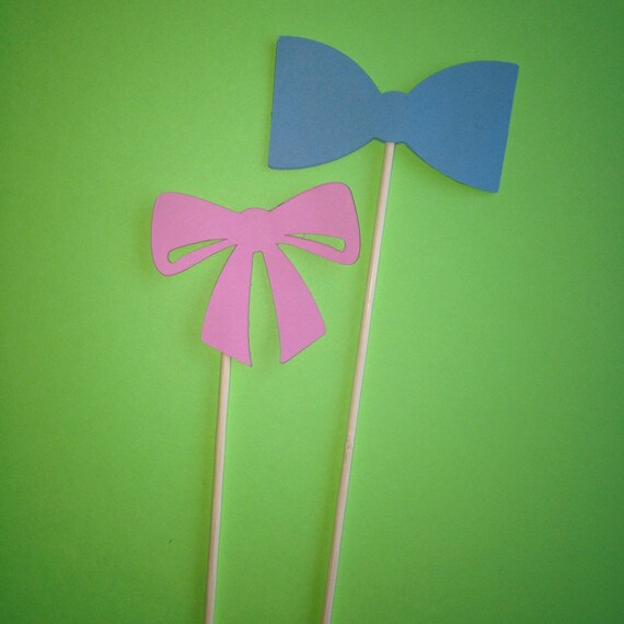Gender Reveal Centerpiece By Treasuresonpark On Etsy