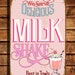 MILKSHAKE SIGN Milkshake SignsVintage style Milkshake
