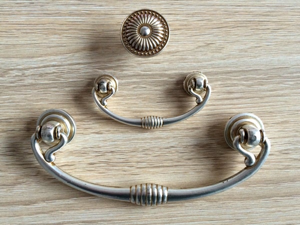 2.5 5 Dresser Pulls Drop Drawer Pull Handles Knob