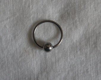 Captive ring | Etsy