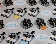 Unique camera quilt fabric related items | Etsy