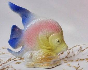 Angel fish figurine | Etsy