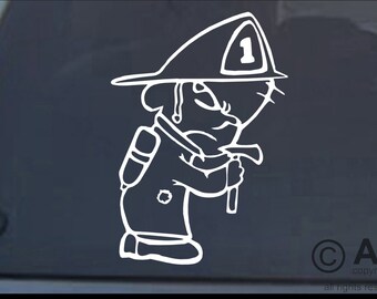 Fire station decal | Etsy