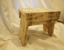 Popular items for rustic stool on Etsy
