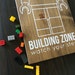 Lego building zone kids room sign lego sign