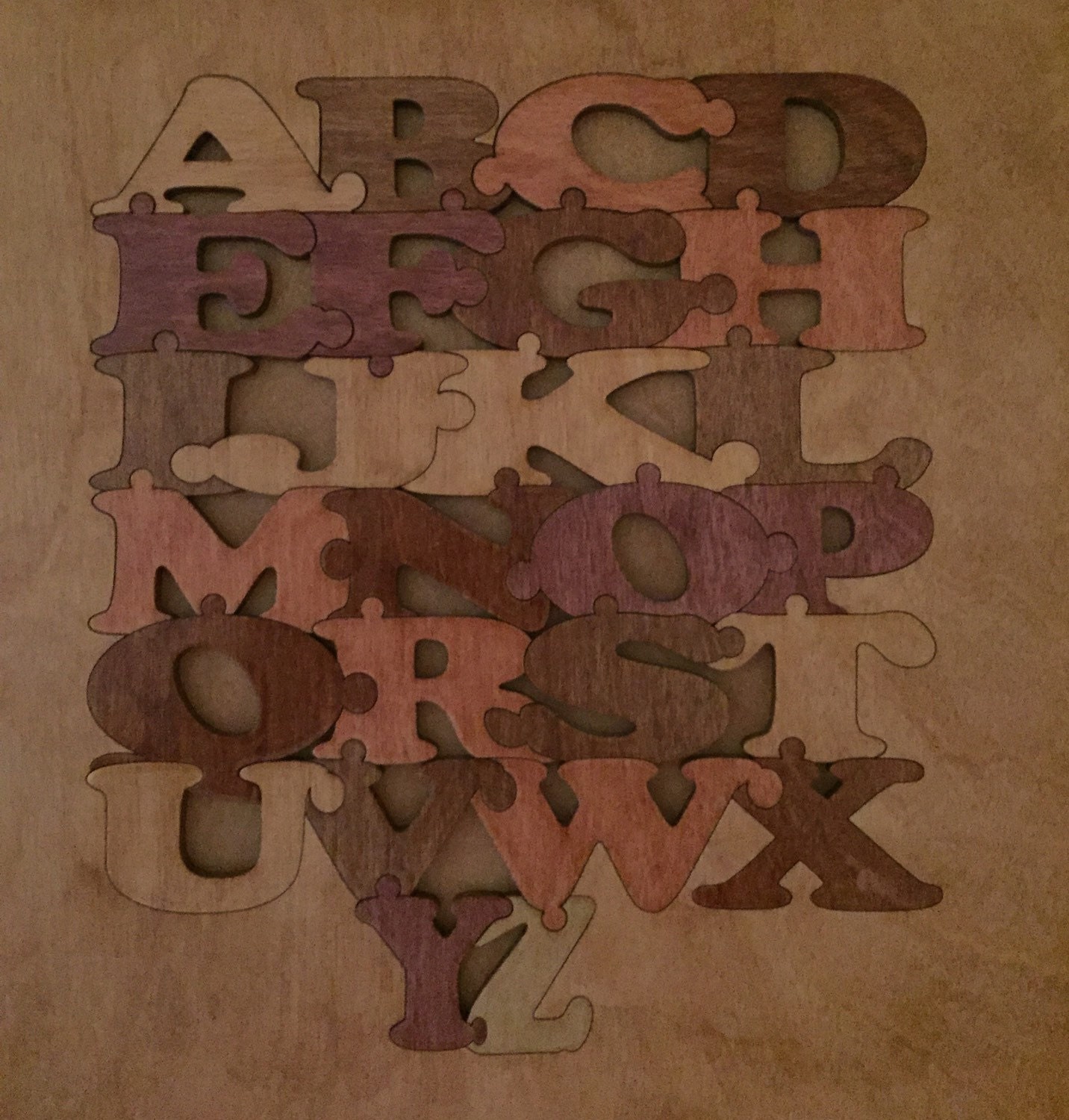 Wooden Alphabet Puzzle