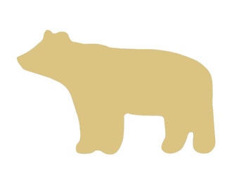 Bear cutout | Etsy