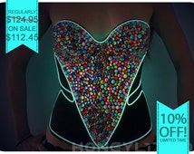 Popular items for rave corset on Etsy
