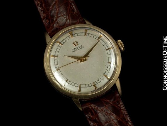 1950 Omega Vintage Mens Watch Automatic by ConnoisseurOfTime