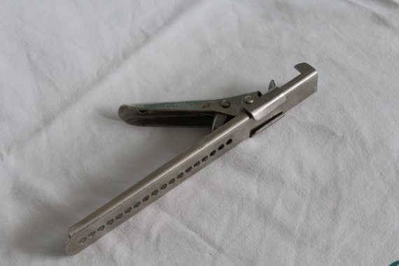 Vintage Ratchet Type Jar Opener Federal Tool Corp. Metal Old