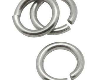 200pcs 304 Stainless Steel Closed but by ANJewelryAndSupplies