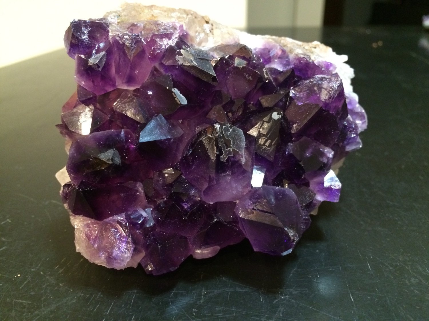 Raw Amethyst Crystal Cluster Genuine by NewMoonBeginnings on Etsy