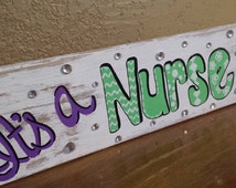 Popular items for nurses sign on Etsy