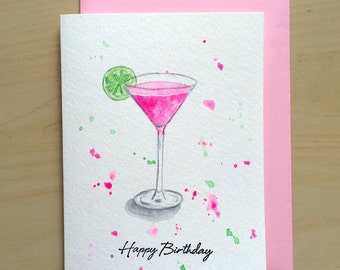 Cocktail card | Etsy