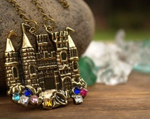 Popular items for gold castle on Etsy
