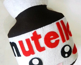 Kawaii Nutella plush doll plushie Happy version