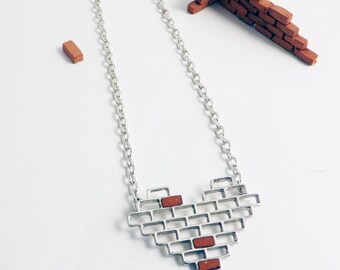 Brick necklace | Etsy