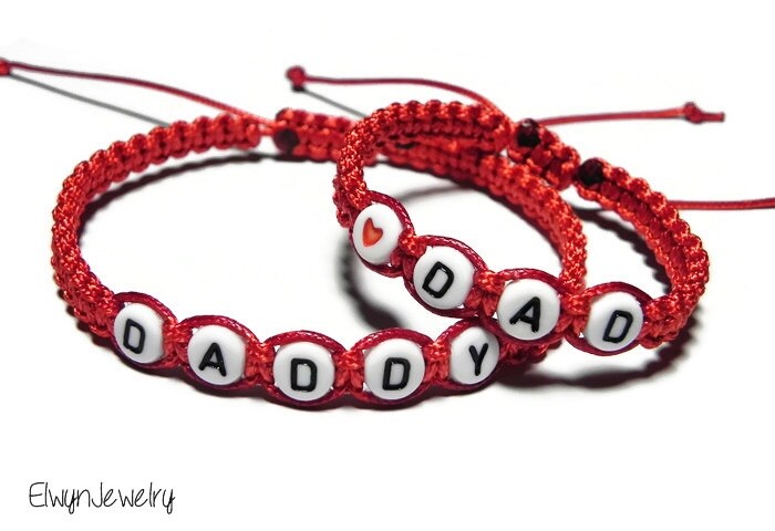 Daddy And Daughter Bracelets