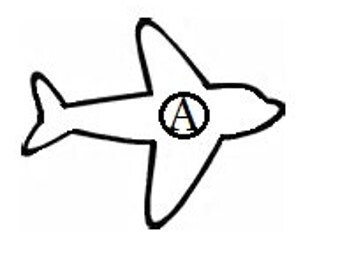 Airplane shape | Etsy