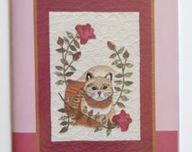 Unique cat quilt pattern related items | Etsy