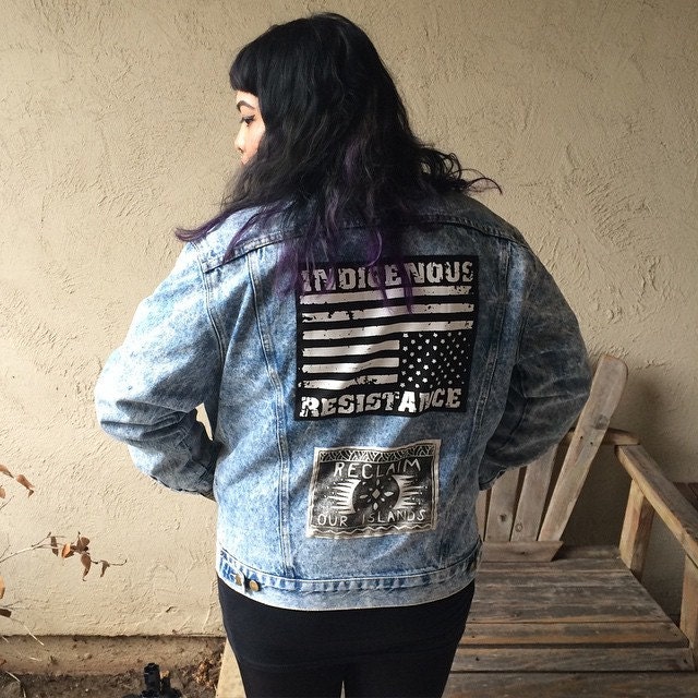 Indigenous Resistance Backpatch by foxalive on Etsy