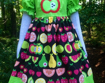Apple dress | Etsy