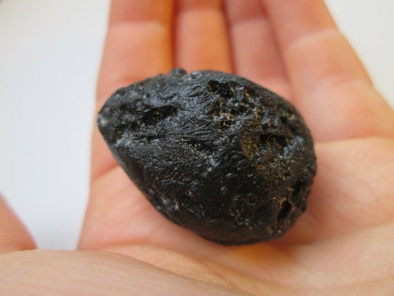 AA Tibetan Tektite RARE Synergy 12 Meteorite by InfiniteSpiral