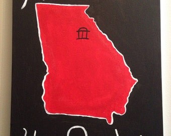 Unique uga arch related items | Etsy