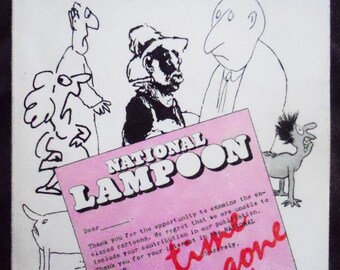 Cartoon lampoon | Etsy
