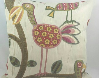 Bird cushion | Etsy