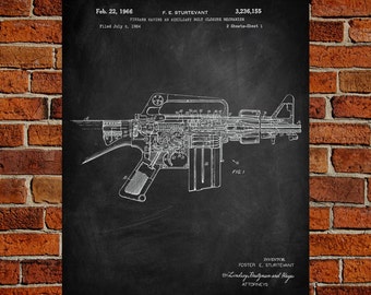 M16 rifle | Etsy