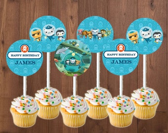 Octonauts cupcakes | Etsy