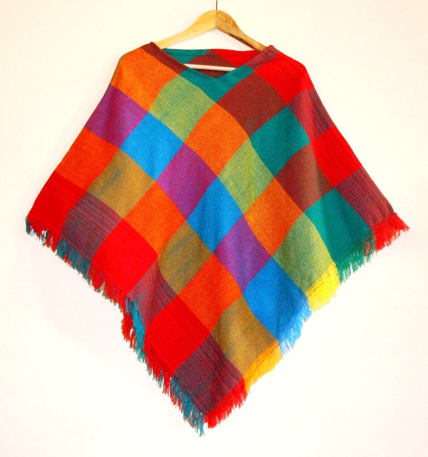 Poncho étnico de Poncho Honduras lencas moda Poncho mano