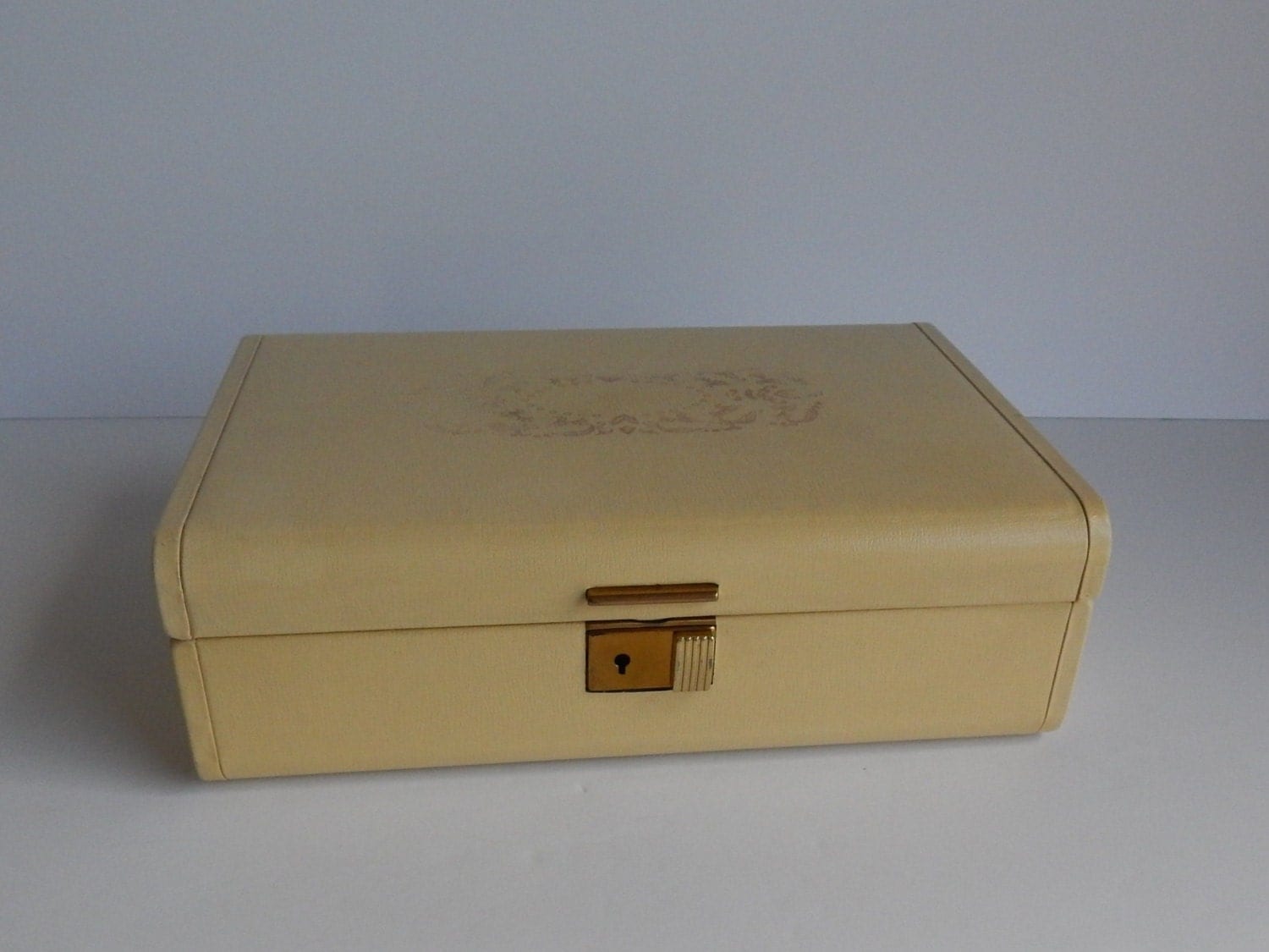 Farrington Jewelry Box / Cream Color / Mid Century / Texol – Haute Juice