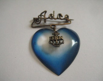 Wire name pin | Etsy