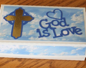Items similar to Printable God is Love Religious Christian Valentine ...