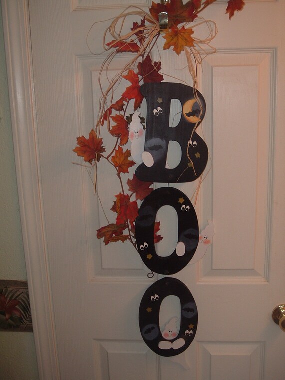Hanging BOO Letters