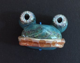 Items similar to Glass frog on Orb on Etsy