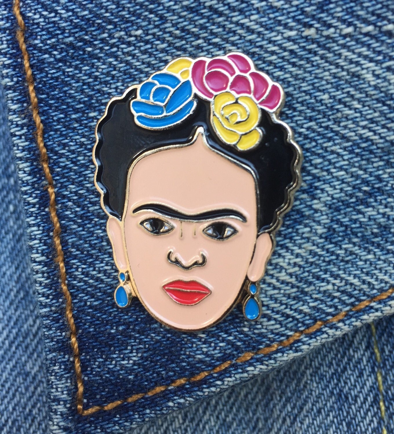 Frida Frida Kahlo Pin Soft Enamel Pin Jewelry Art Artist