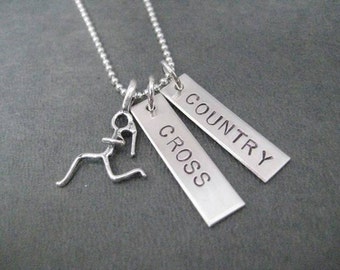 RUN TRACK SPRINTS Necklace Running Necklace on by TheRunHome