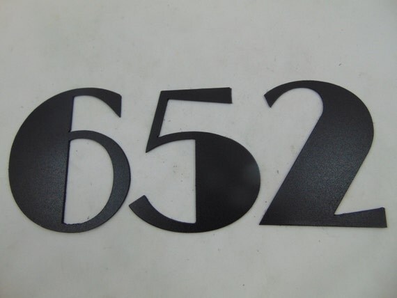 Metal Address Number Cutouts For Your Home or Apartment