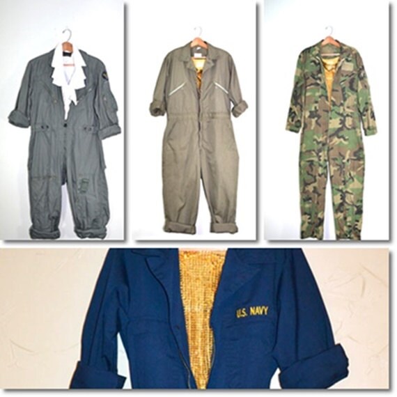 Vintage Jumpsuit Coveralls Air Force Flightsuit US Air Force