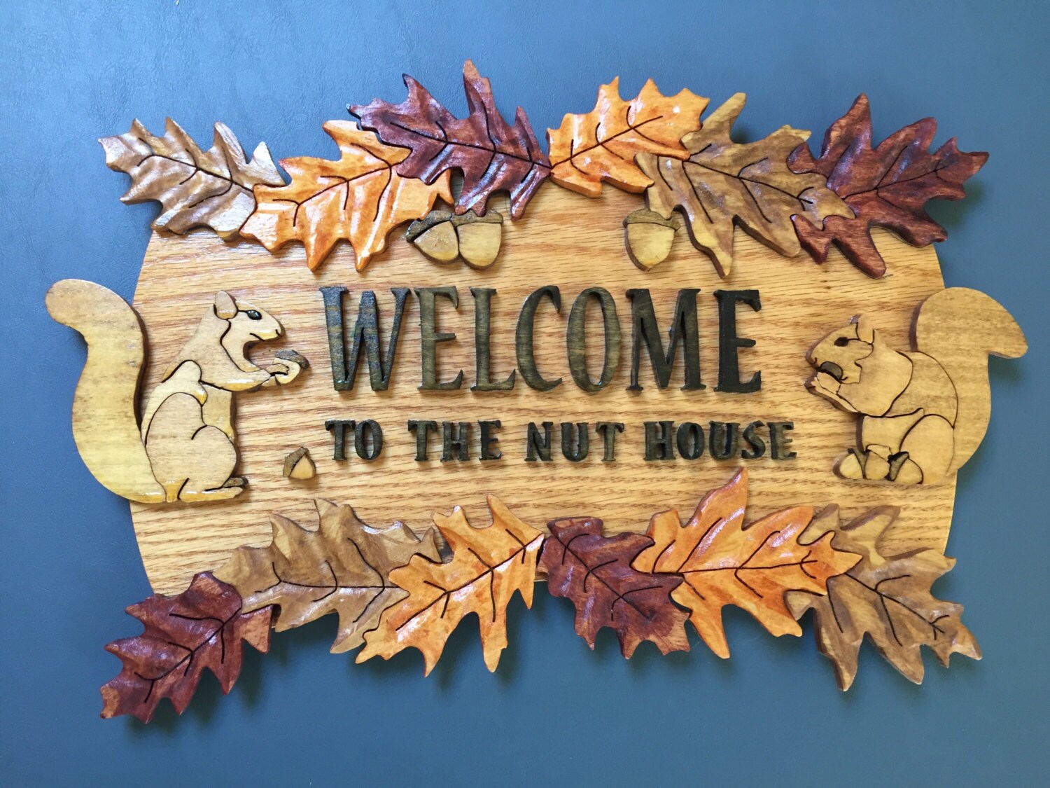 Welcome to the Nut House Wall Decor Sign