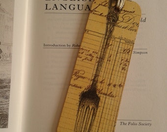 Decoupage bookmark | Etsy