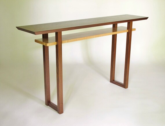 Modern Wood Narrow Dressing Table: for narrow by MokuzaiFurniture