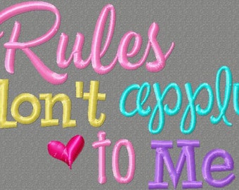 Rules don't apply | Etsy