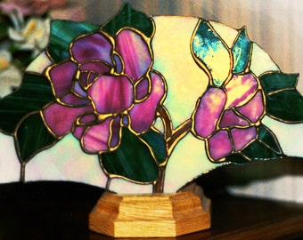 Stained glass sconce | Etsy
