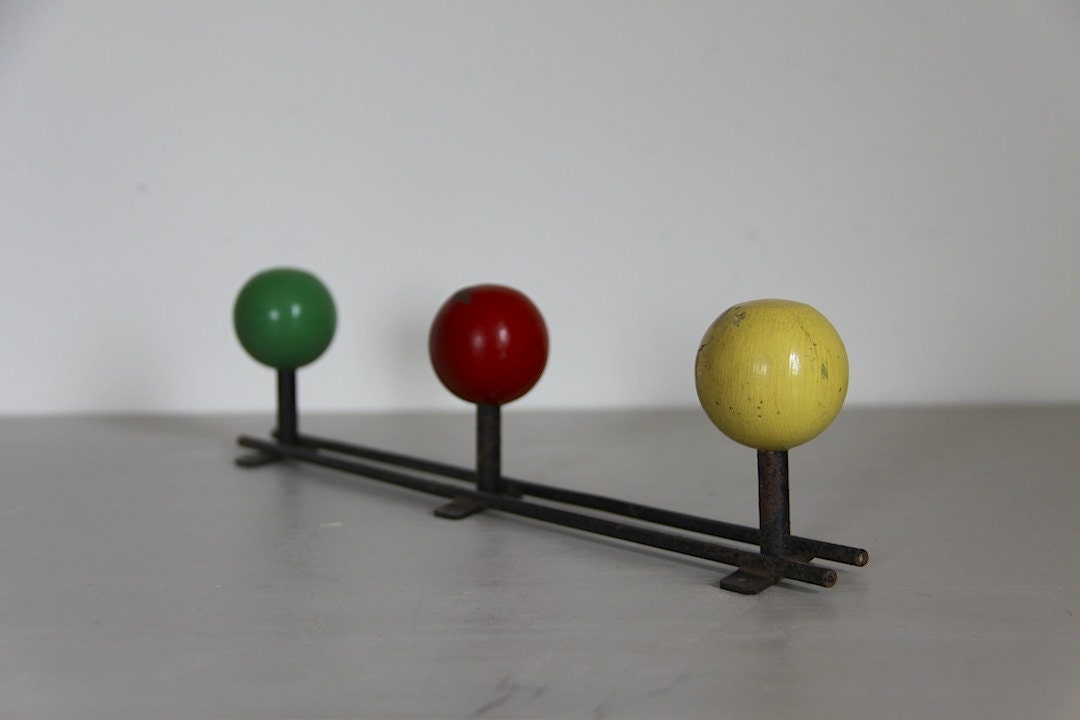 Mid Century Atomic Coat Hook Hat Rack 3 Pegs Retro – Haute Juice