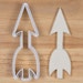 Arrow Cookie Cutter Selectable sizes