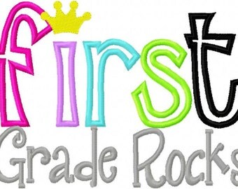 First grade rocks | Etsy